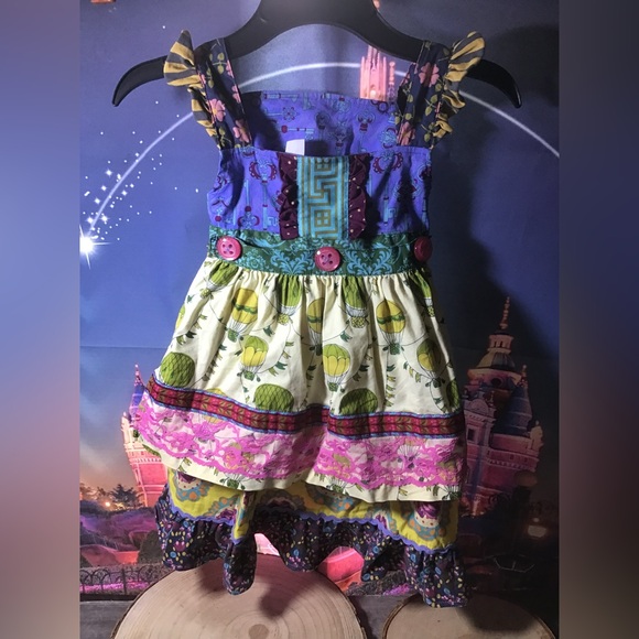 Matilda Jane | Dresses | Matilda Jane Apron Dress Girls Size 4 Paint By ...